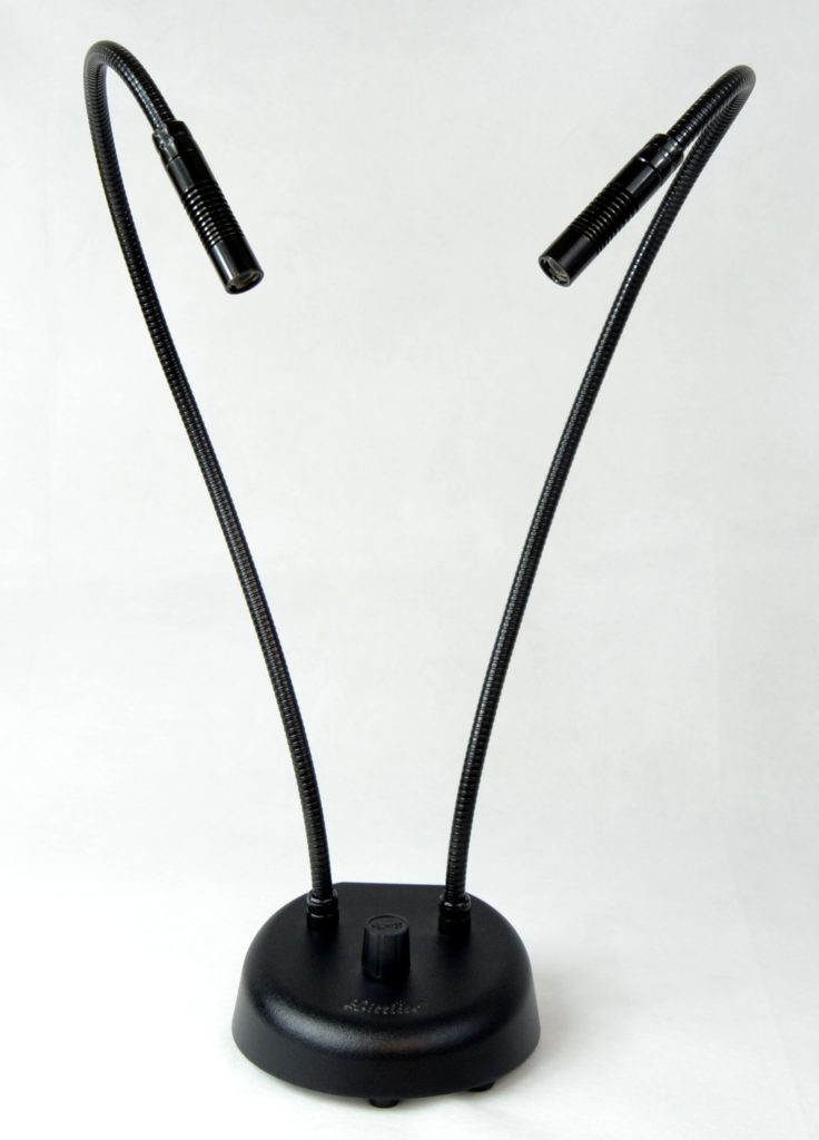 Dual LED Gooseneck Light Source - MicroscopeStop.com